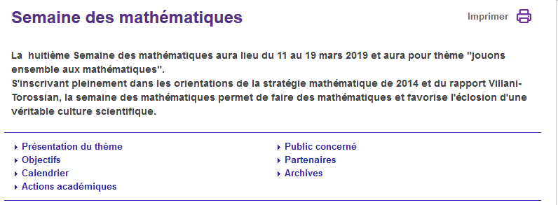 Groupe départemental MATHÉMATIQUES