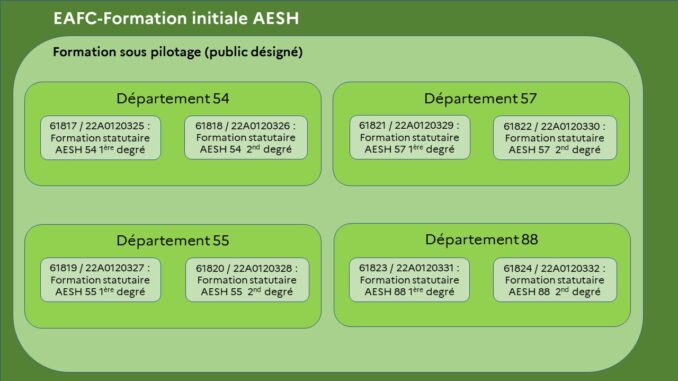 Cycle Formation continue des accompagnants d'élèves en situation de handicap (AESH) dans l ...