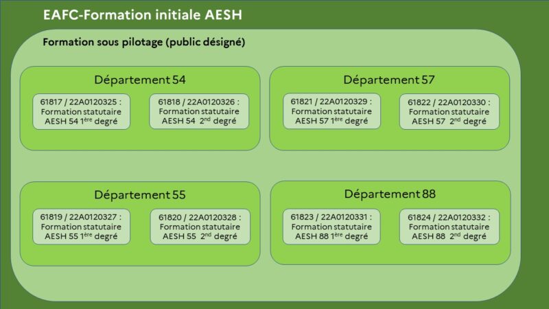 Cycle Formation continue des accompagnants d'élèves en situation de ...