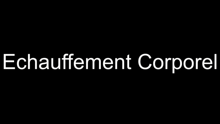 Echauffement corporel et vocal au cycle 1 - EAC57