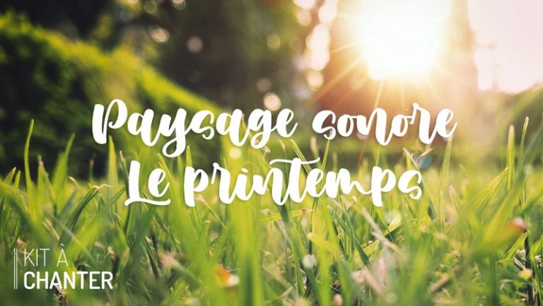 Paysage sonore du printemps - EAC57