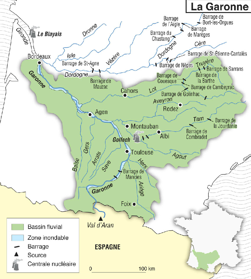 L'hydrographie de la France - A l'école du P'tit Sentier
