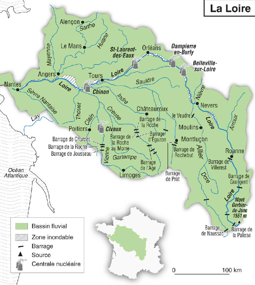 L'hydrographie de la France - A l'école du P'tit Sentier