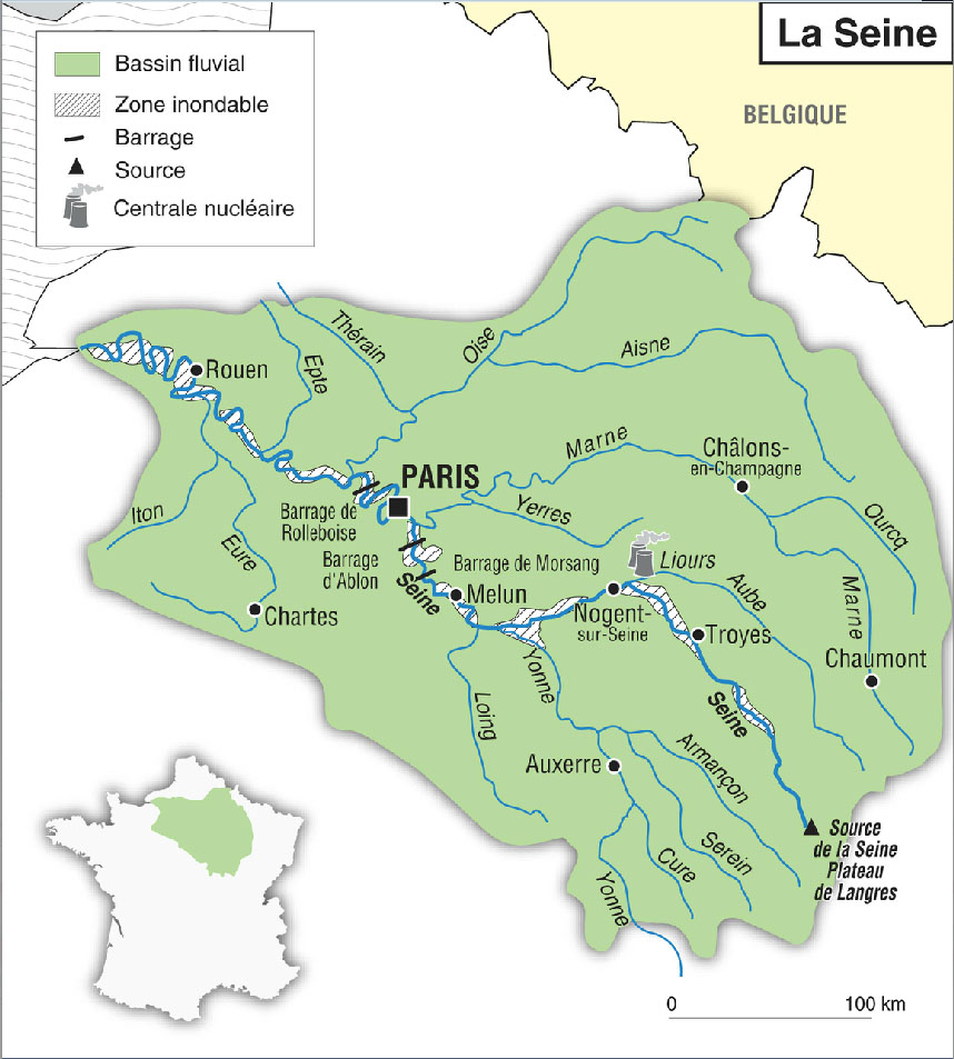 L'hydrographie de la France - A l'école du P'tit Sentier