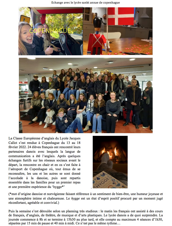 Lycée Jacques Callot – 54500 Vandoeuvre-Lès-Nancy