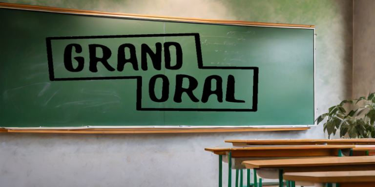 Grand oral – Physique-Chimie